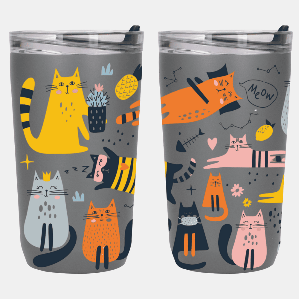 TERMO HAPPY CATS: THE LAKE 450 ML